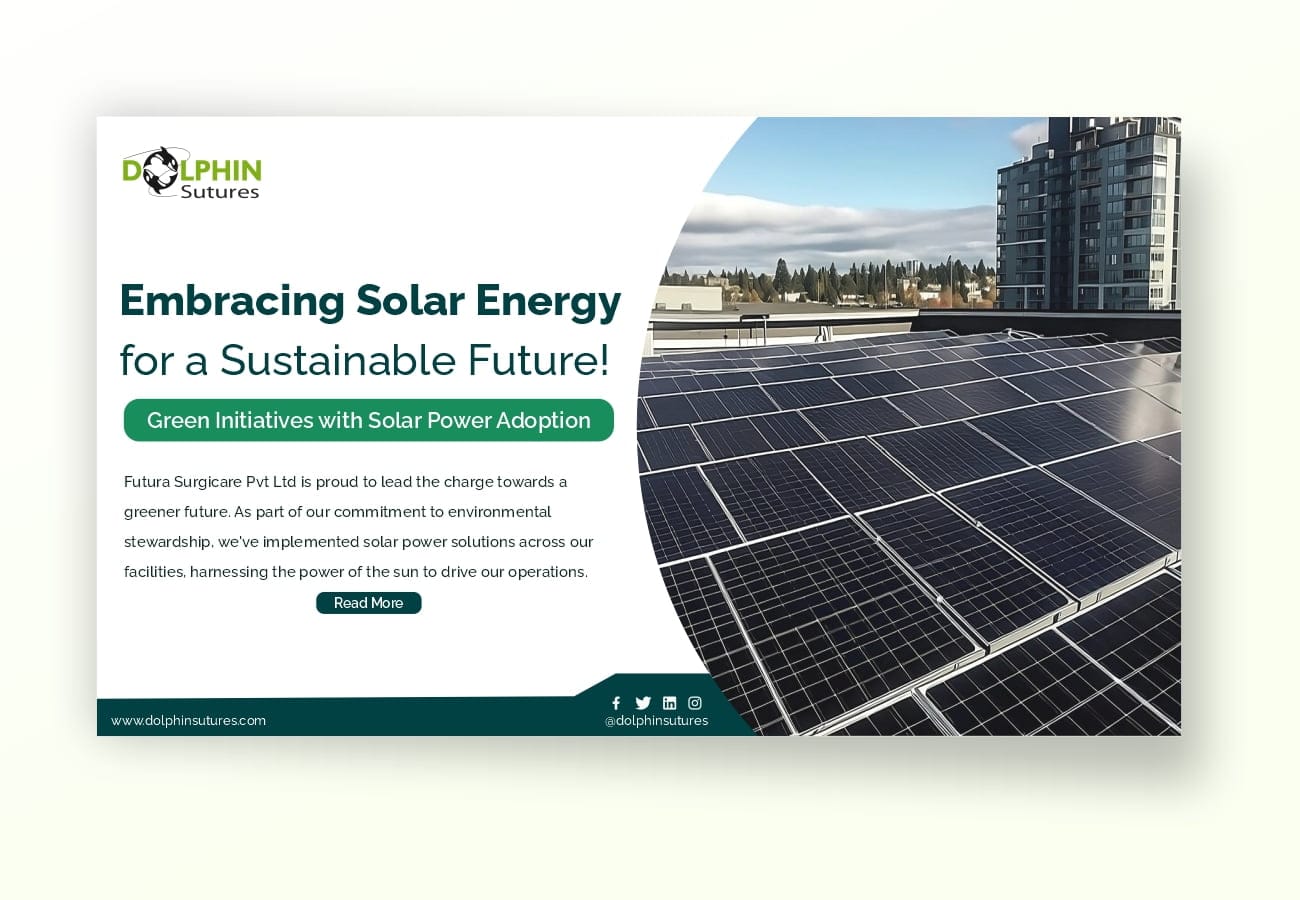 Dolphin Sutures Leads The Way With Rooftop Solar Power Plant - Dolphin ...